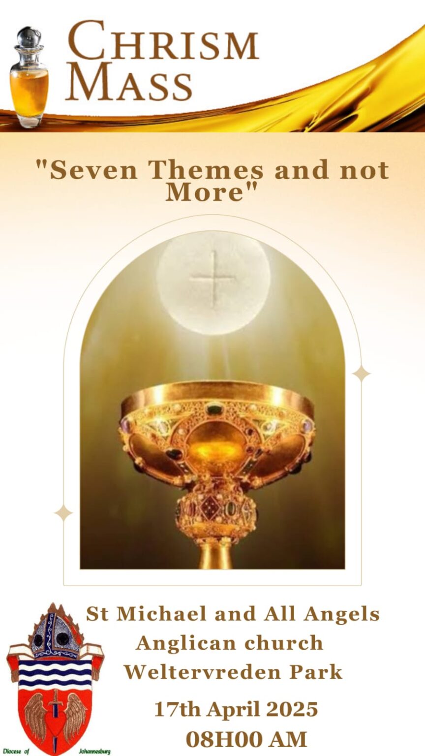 Chrism Mass 2025 – Parish of St Augustine, Brixton